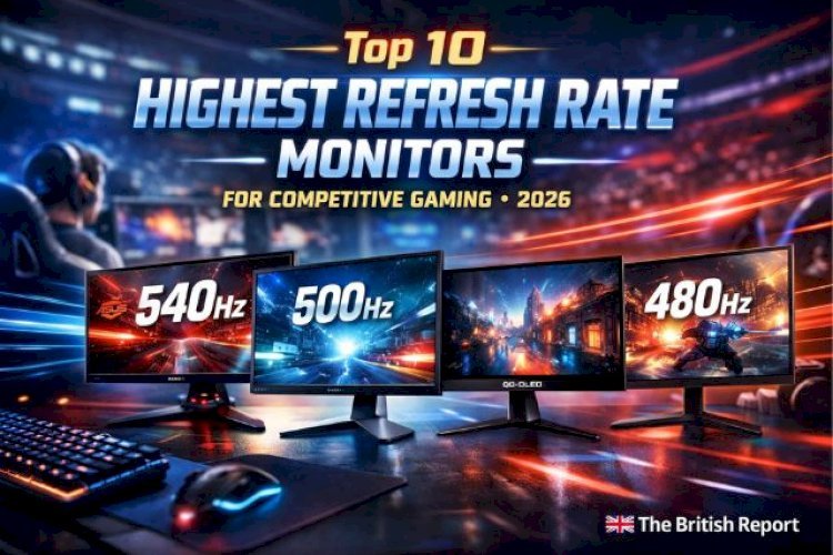 Top 10 Highest Refresh Rate Monitors for Competitive Gaming - The ...